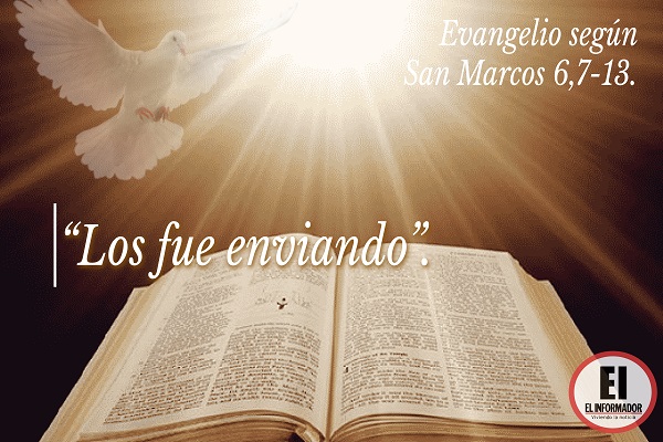 Evangelio según San Marcos 6,7-13.
