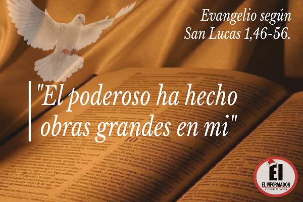 Evangelio según San Lucas 1,46-56.