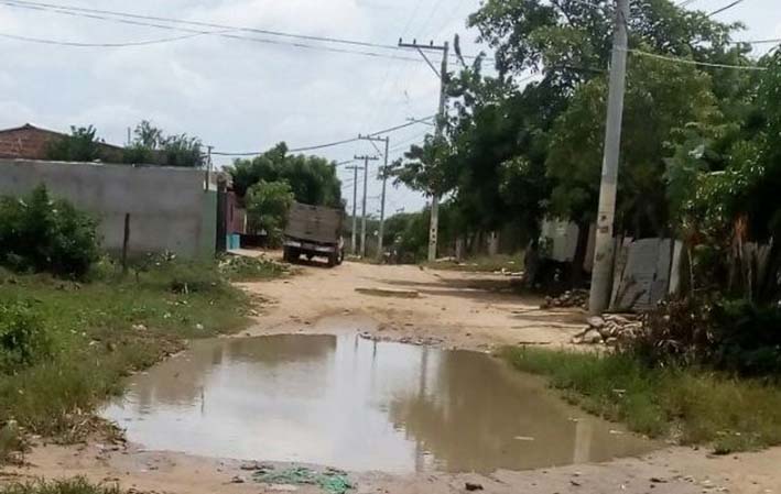 Riohacha, y sus problemas en las calles sin pavimentar