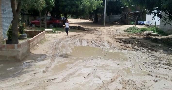 Riohacha, y sus problemas en las calles sin pavimentar