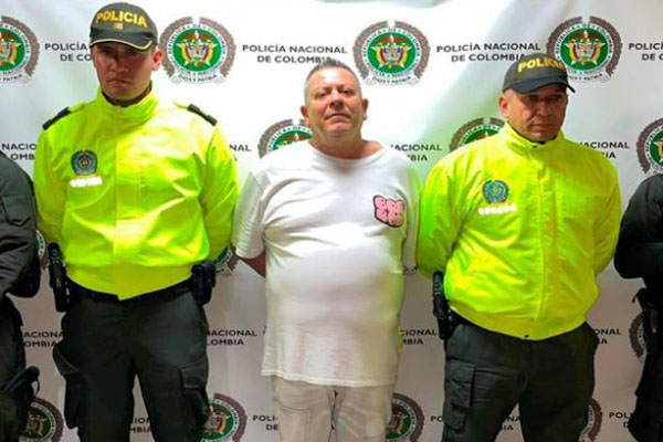 Detienen en Colombia a capo italiano del narcotráfico