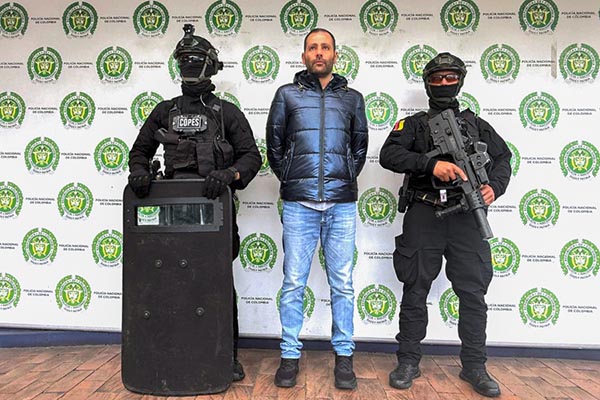 Cae en Bogotá ‘Peppe’, capo de la mafia italiana