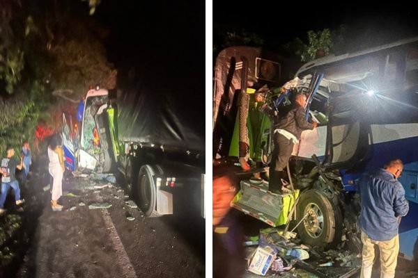 Grave accidente en la vía Santa Marta - La Guajira deja tres muertos y ...