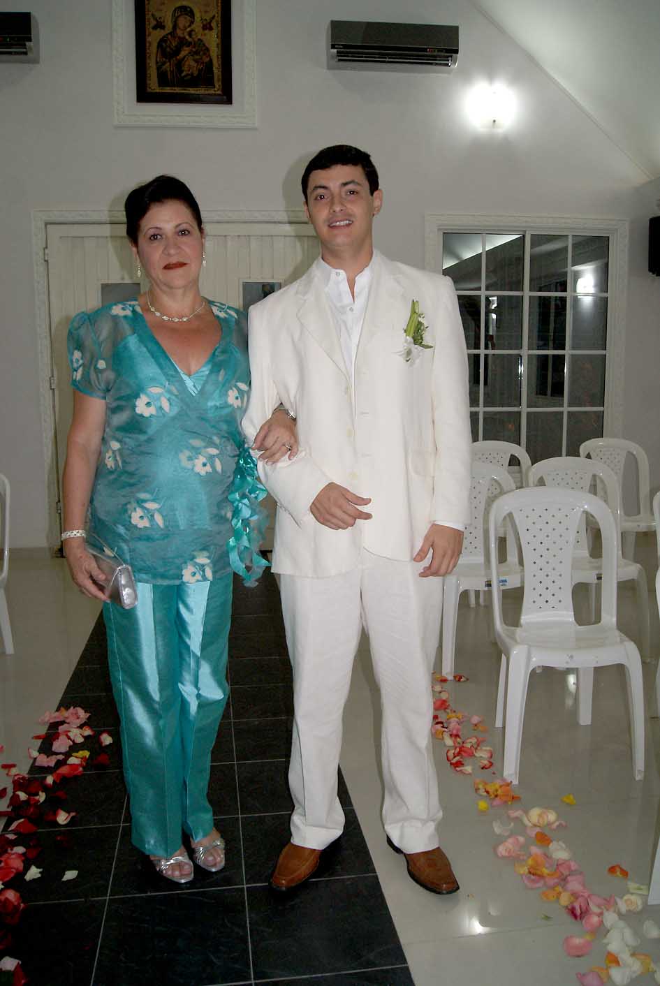 Matrimonio de Rodrigo Castañeda González y Stephanie Llanos Correa