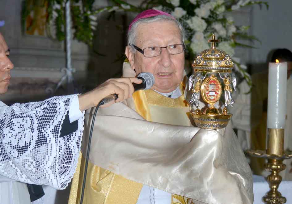 Reliquia de santa Marta reposa en La Catedral Basílica